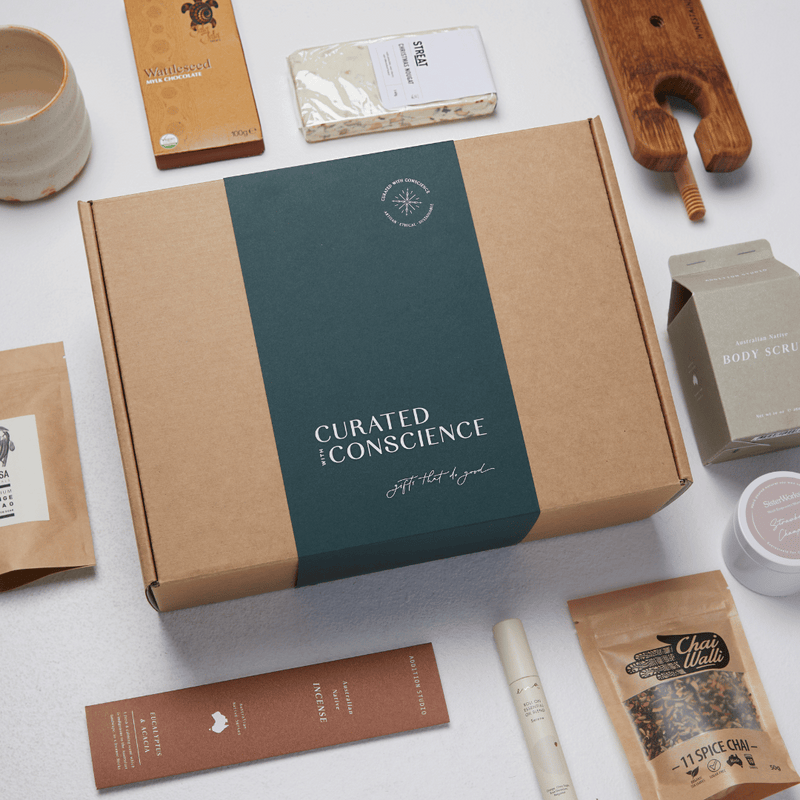 Curated with Conscience - Premium Sustainable Hampers Australia